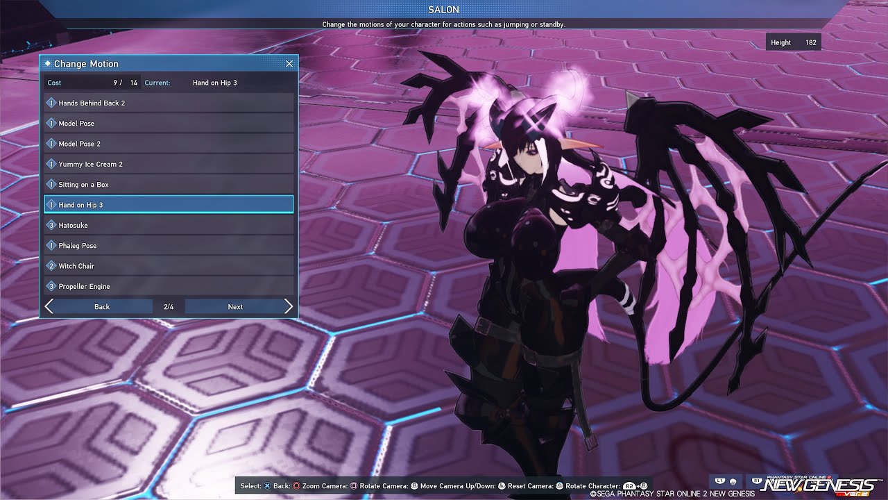 PSO2 NGS Character Creation Tutorial, D-Virus Dragon Mia - YouTube