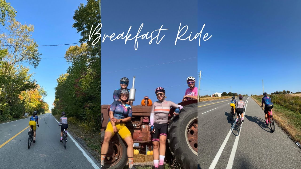 Breakfast Ride Ep.3 Road Cycling (Red Bulb Espresso Stoufville,ON ...