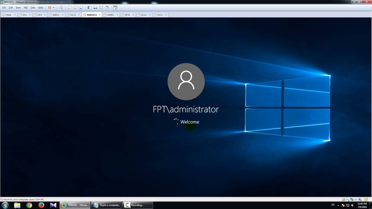 Unjoin a computer running Windows 10 in the domain - YouTube