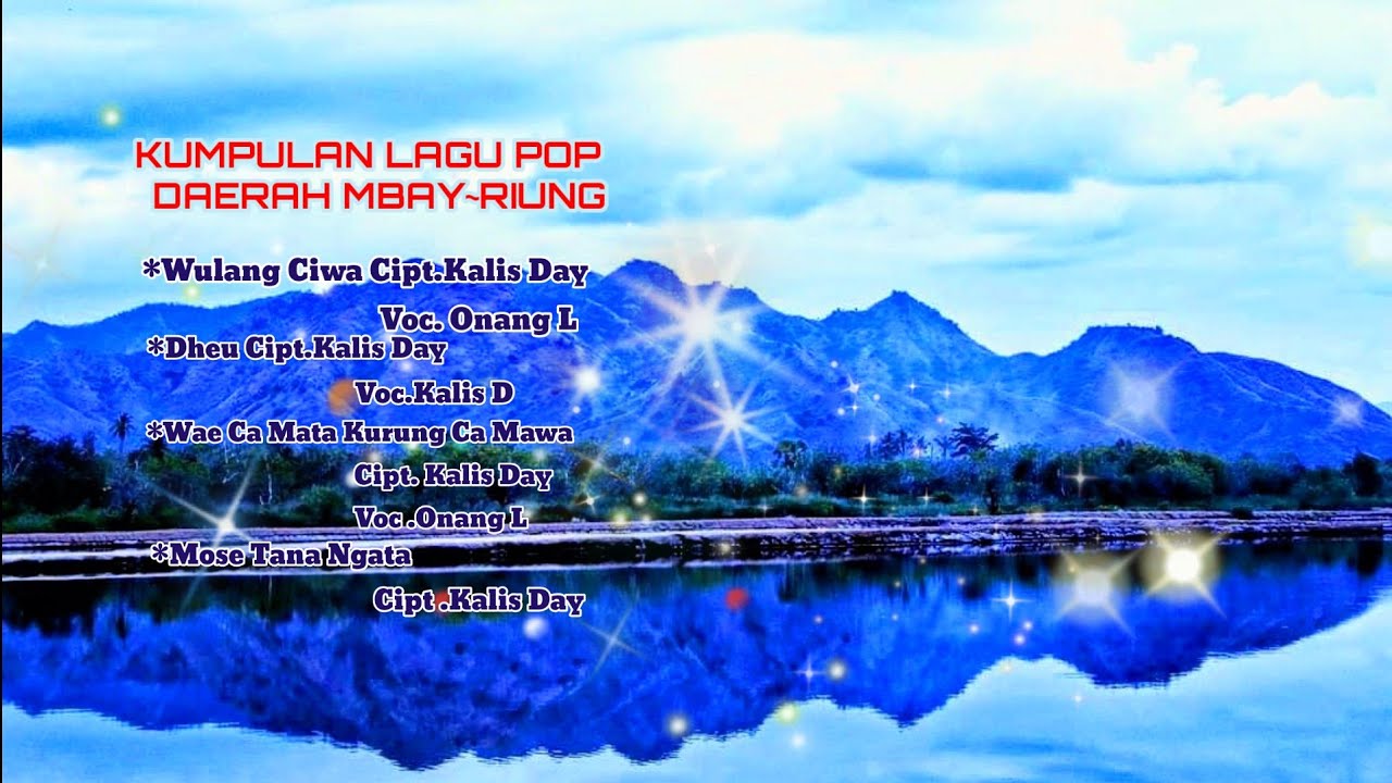 Kumpulan Lagu Pop Daerah Mbay~Riung// Kalis Day - YouTube