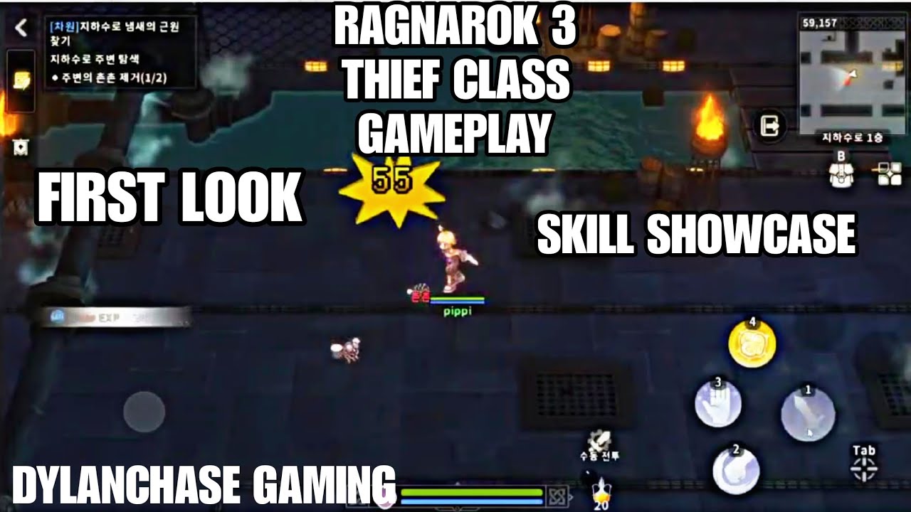 RAGNAROK 3 - THIEF CLASS GAMEPLAY [ FIRST LOOK ] SKILL SHOWCASE ...