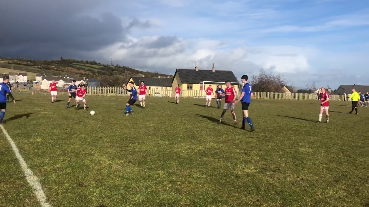 Conor Friel goal for Raphoe Town v Swilly Rovers - YouTube