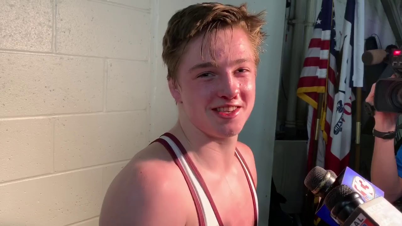 Ankeny's Caleb Rathjen Class 3A's 138-pound champion - YouTube