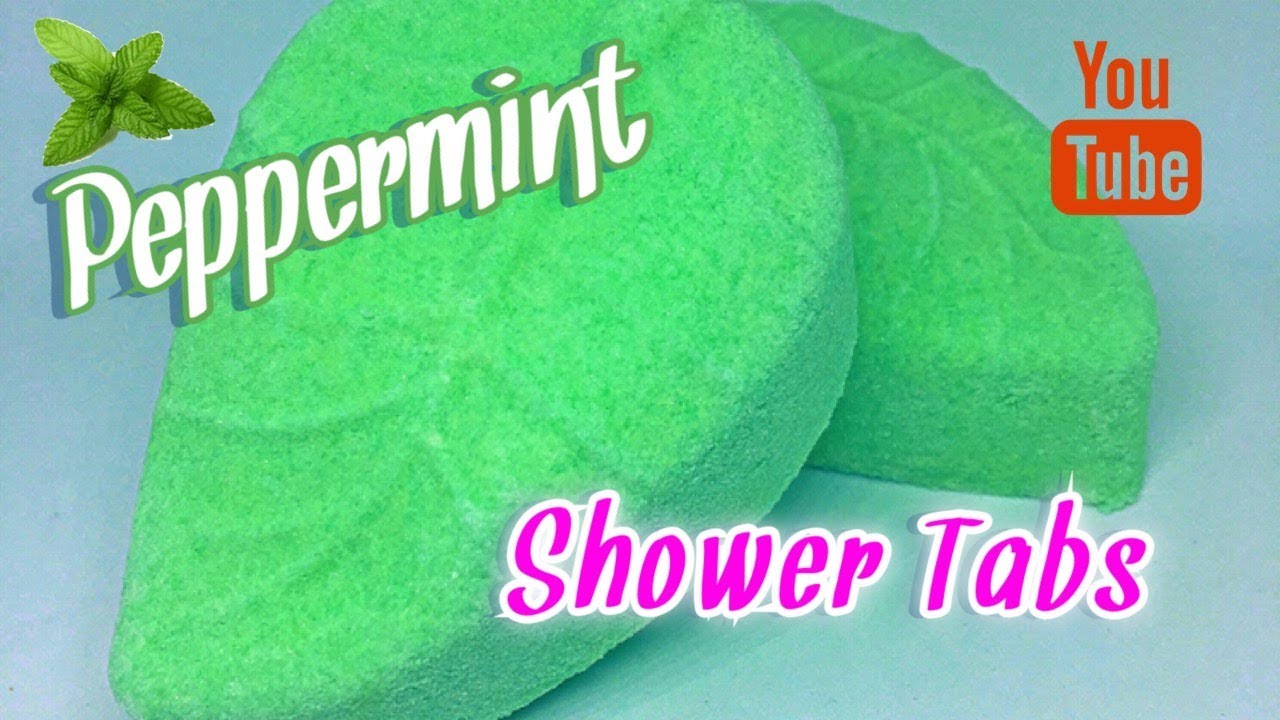HOW TO MAKE PEPPERMINT SHOWER STEAMERS | SHOWER MELTS with essential ...