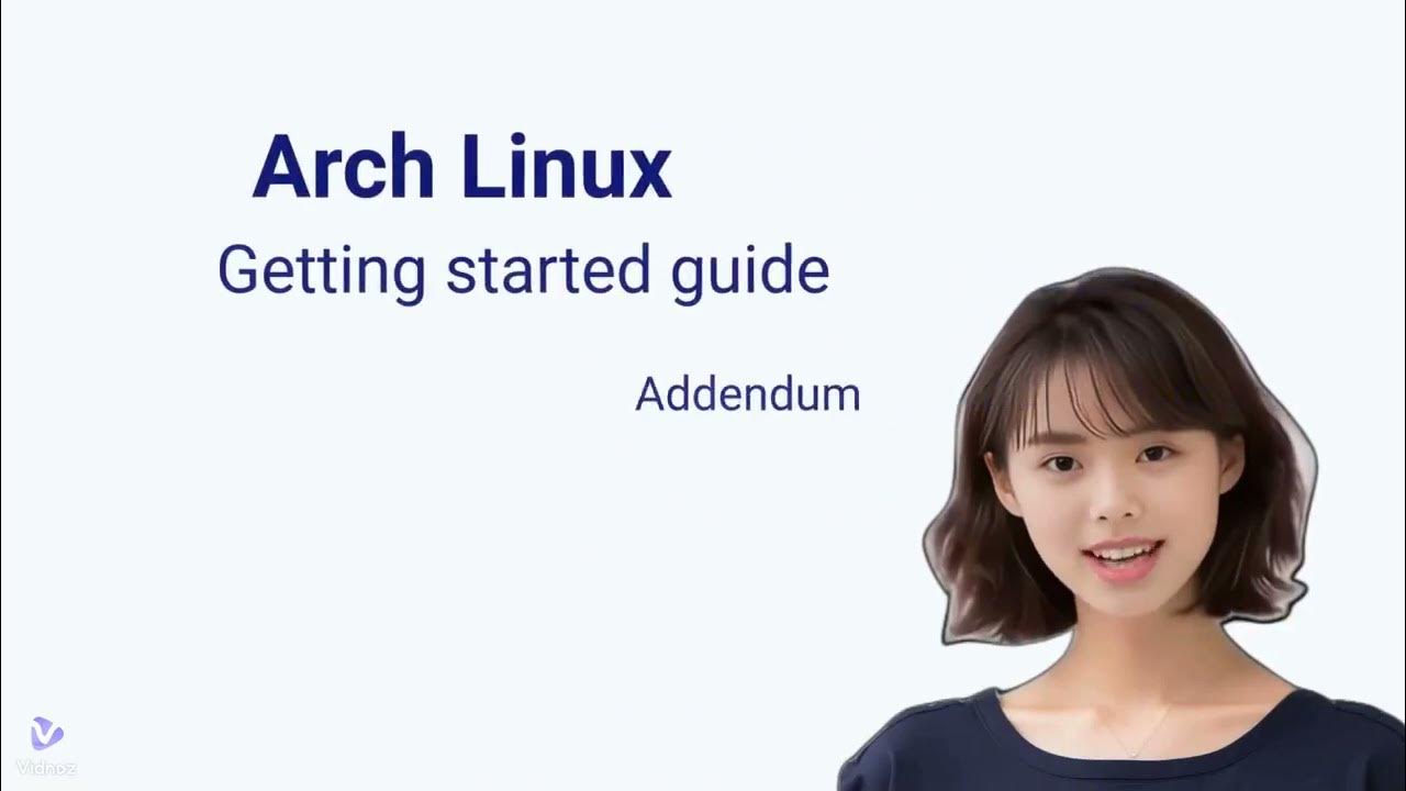 Arch Linux - Getting Started, Addendum - YouTube