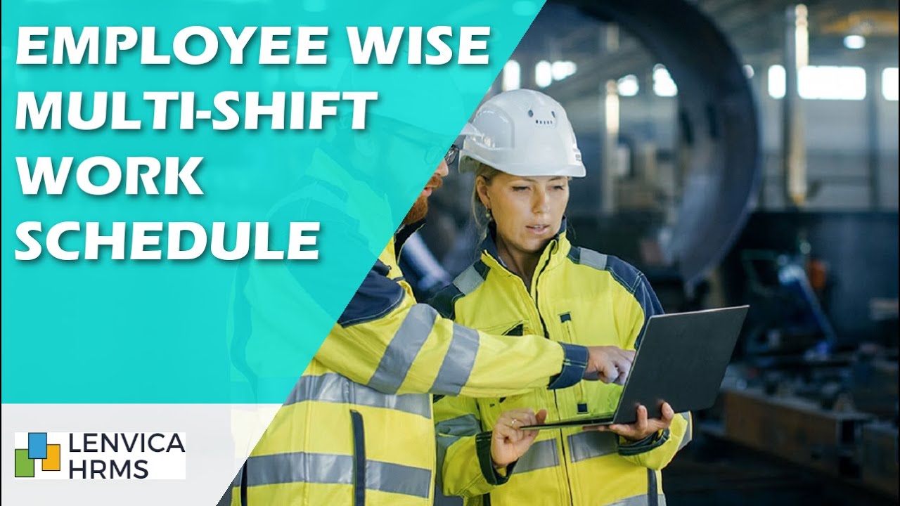Employee wise Multi Shift Work Schedule - YouTube