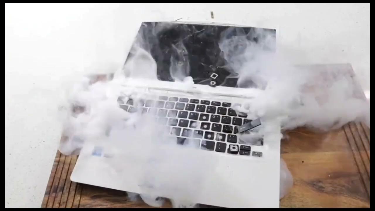 MY HOWTOBASIC COMPUTER VIRUS DESCTRUCTIVE REACTION. - YouTube