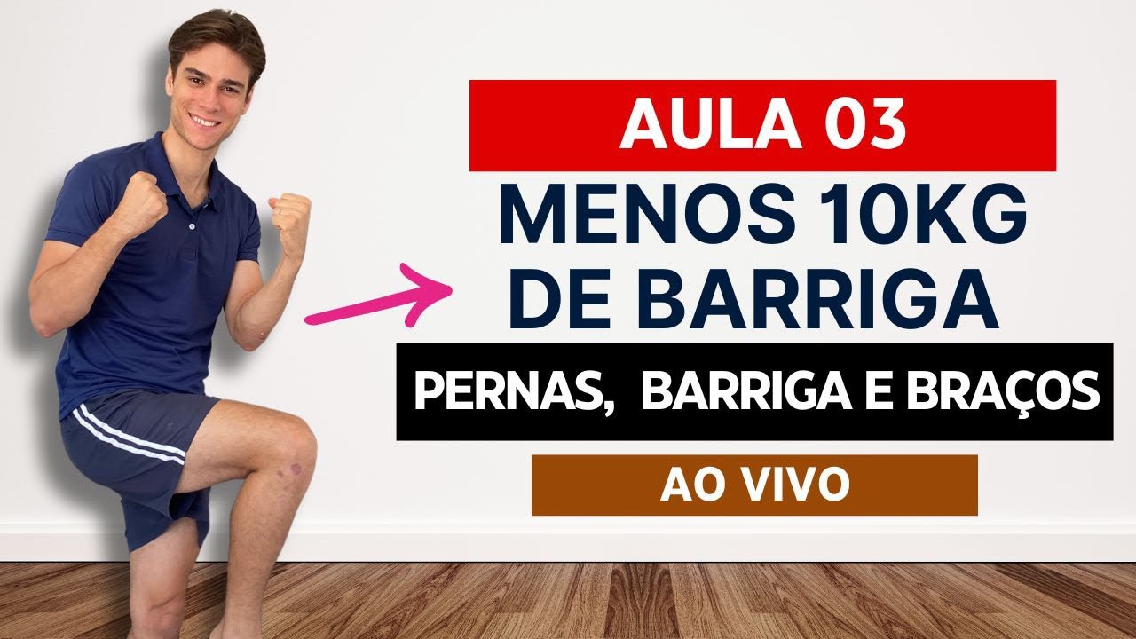 Menos 10kg de barriga, treino completo, pernas e braços. - YouTube