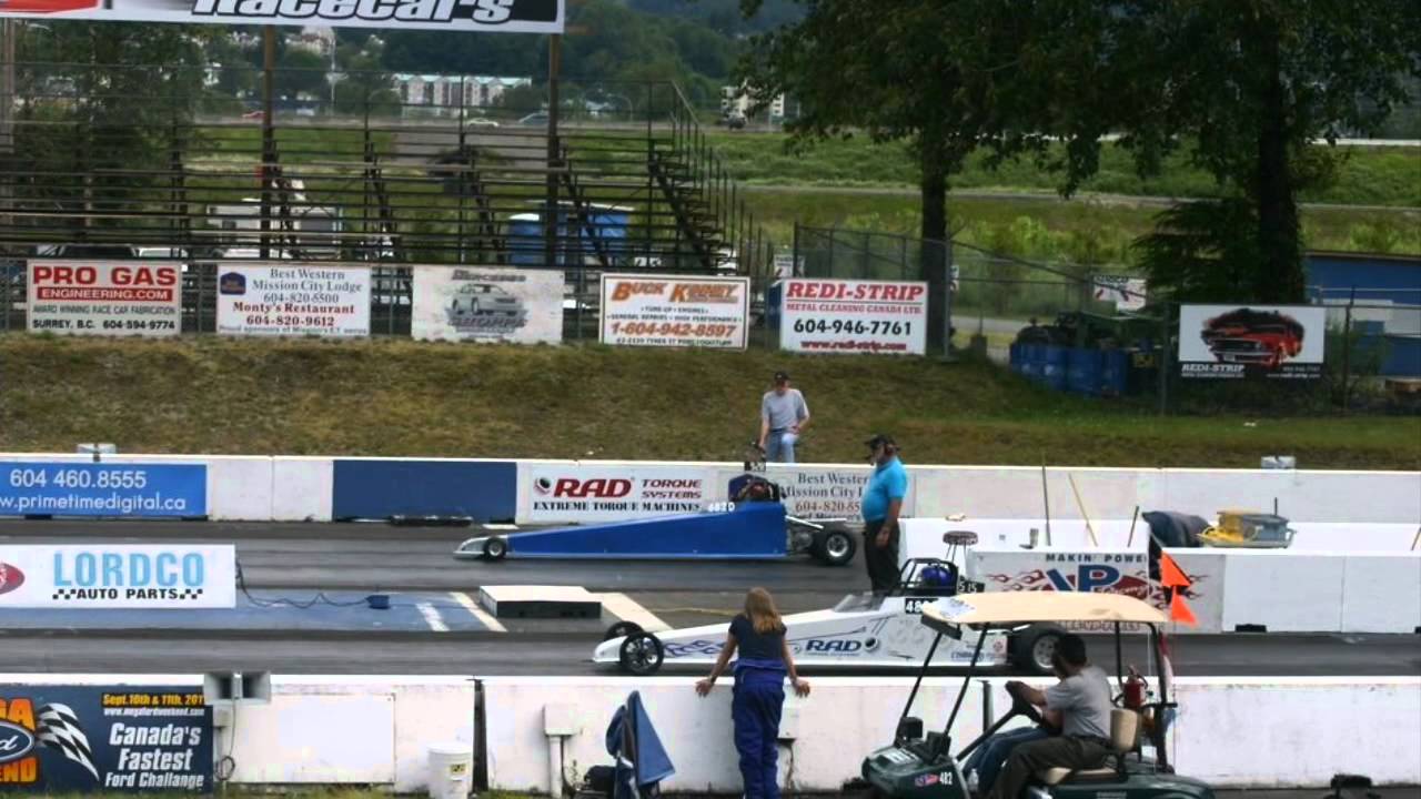 Canada Day 2011 @ Mission Raceway- High School Drag Racing - YouTube