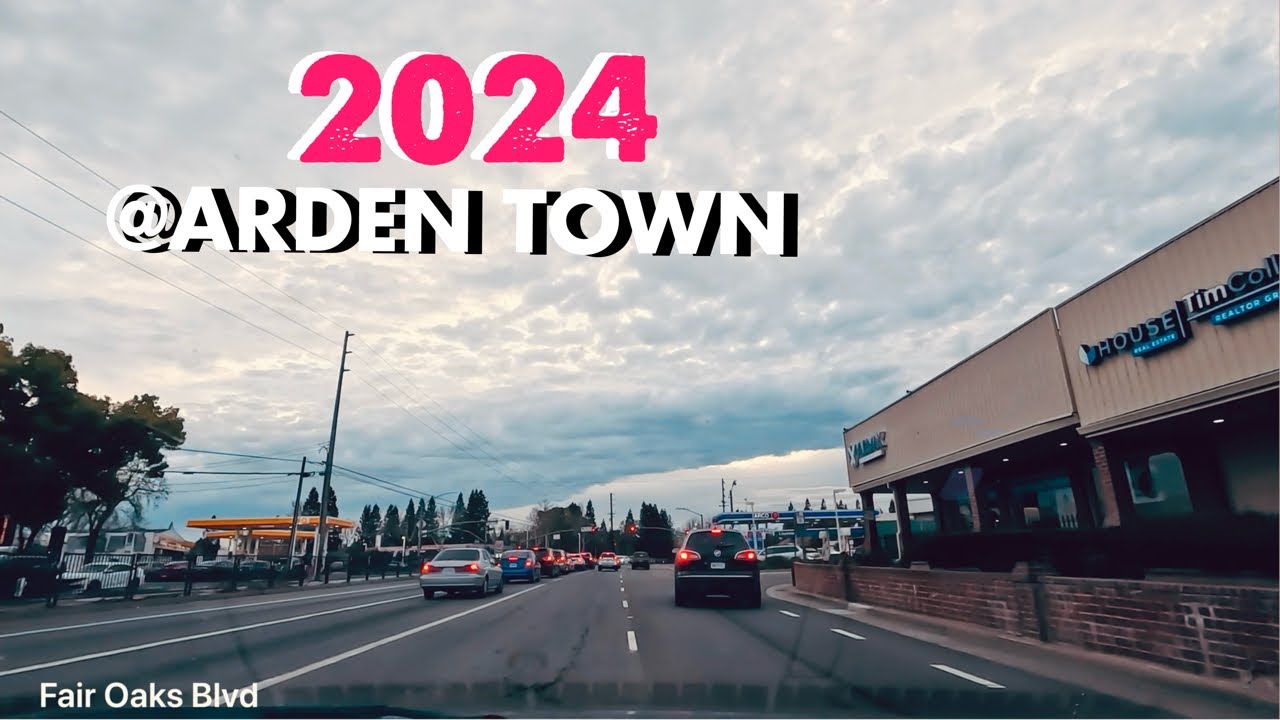 Arden-Arcade California ( Fair Oaks Blvd Evening Drive ) - YouTube