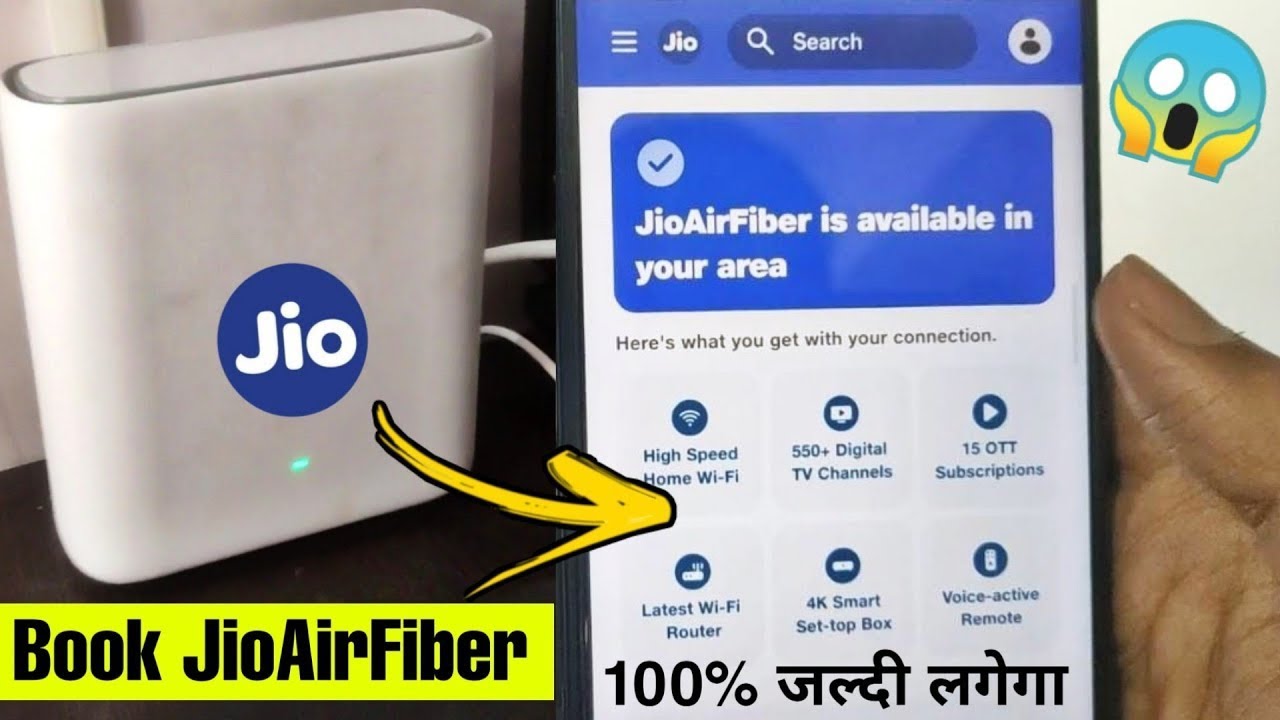 Jio Airfiber New Update 2024 in ₹50 Rupees Only | New Freedom Offer ...
