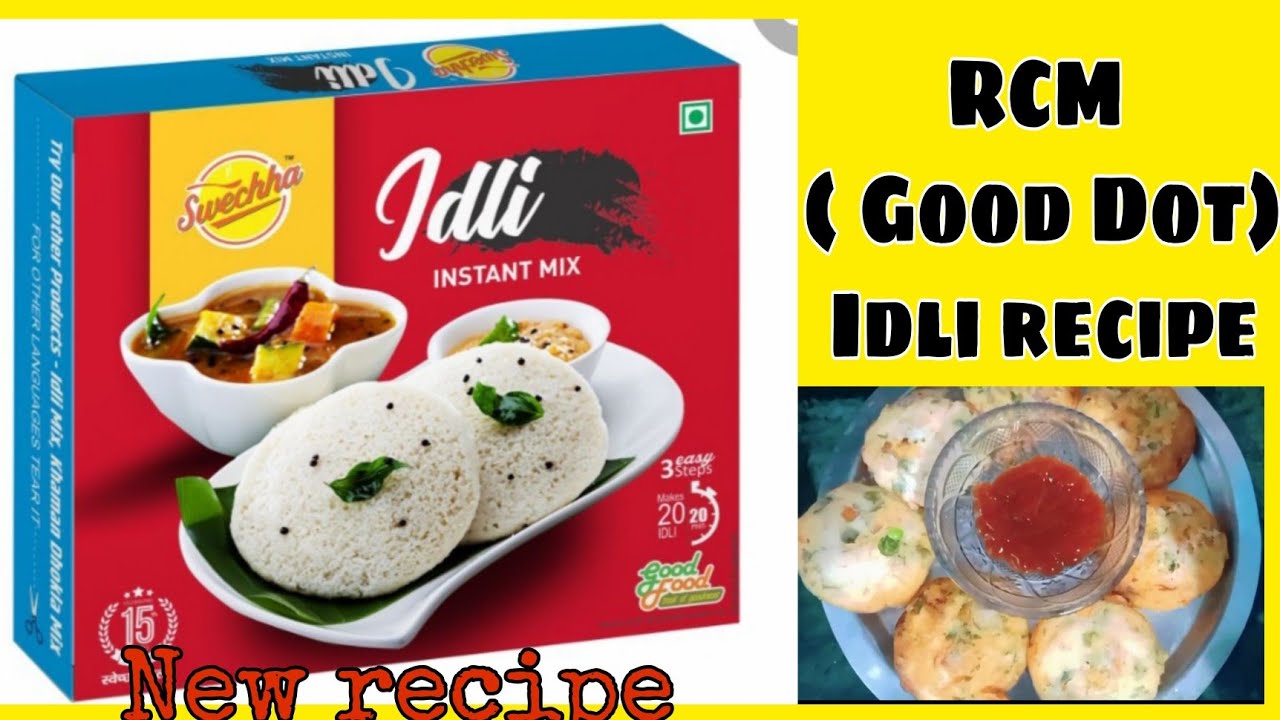 RCM Good Dot Idli recipe. - YouTube