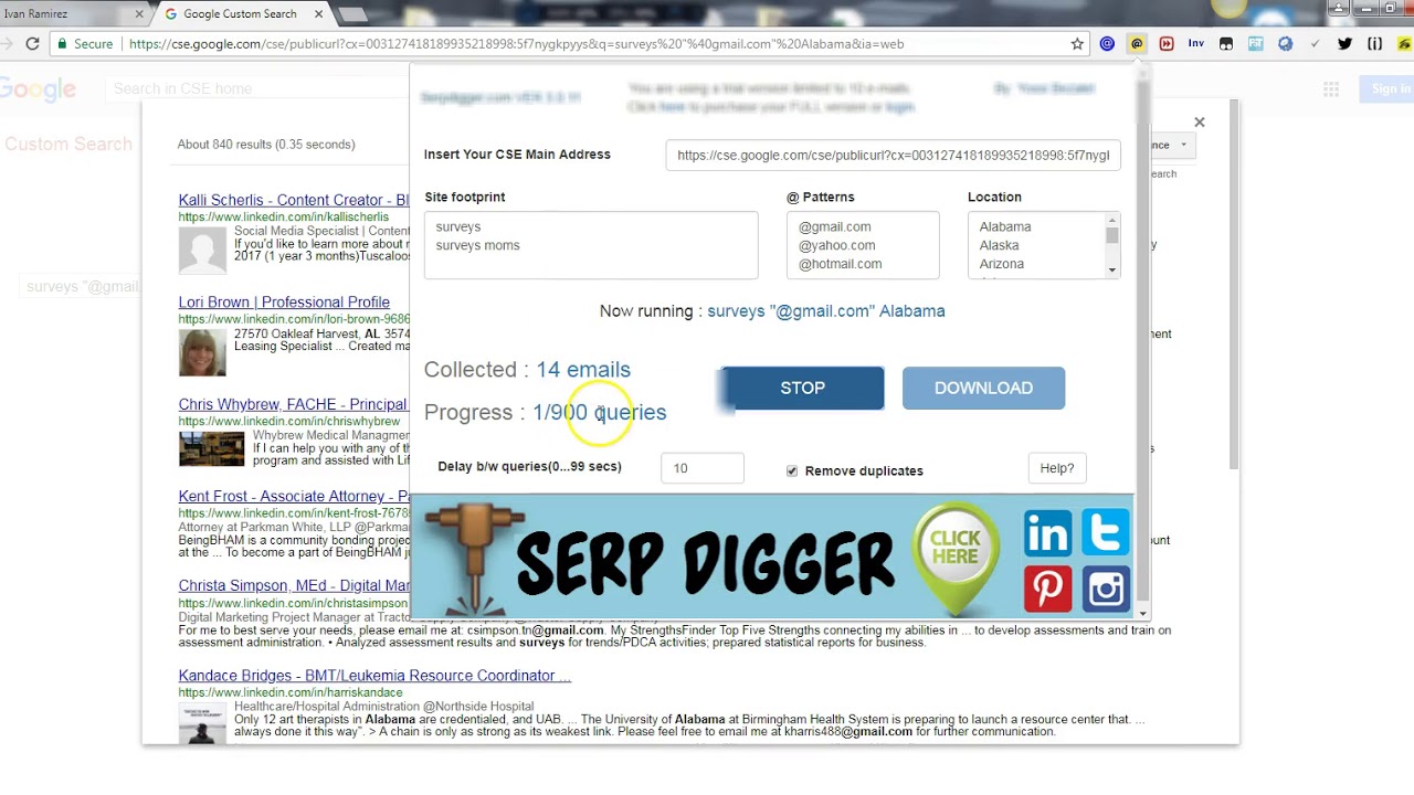 Serp Digger Software Review | Email Blast Daily For CPA Marketing - YouTube