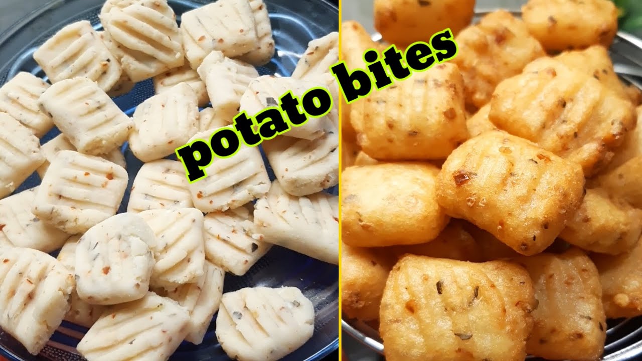 super crispy potato bites recipe / एक बार बनाए जरूर यह स्वादिष्ट और ...