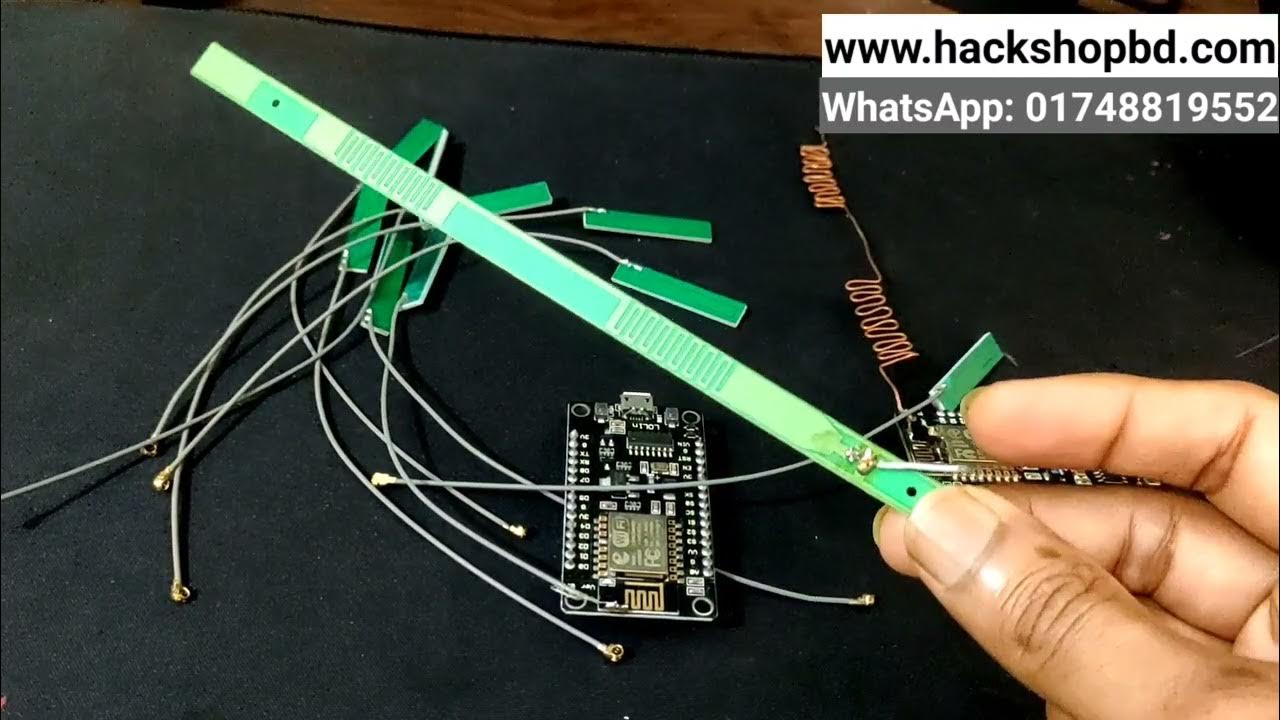 Best WiFi Hacking Gadget Esp8266 | How To Attach External Antenna on Nodemcu #wifi_hack - YouTube