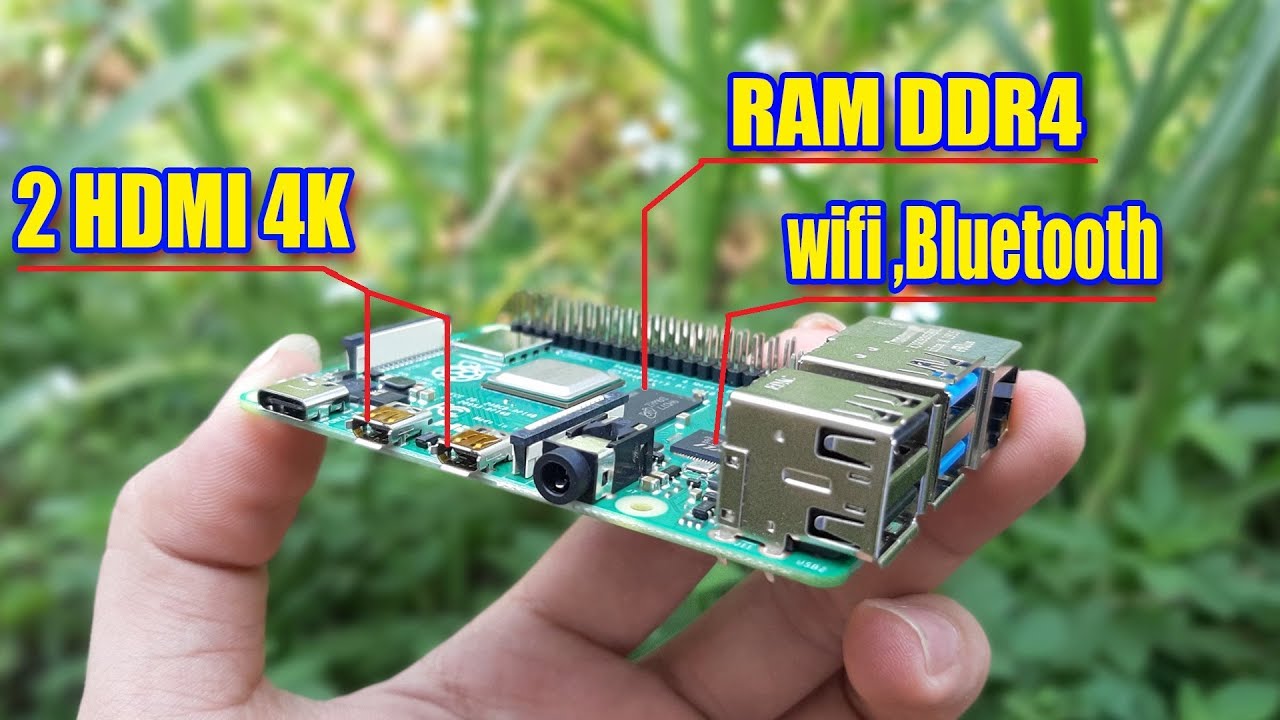 Máy Tính Gì Bé Tẹo Mà Cấu Hình Khủng Thế Này? - Raspberry Pi 4 Model B ...