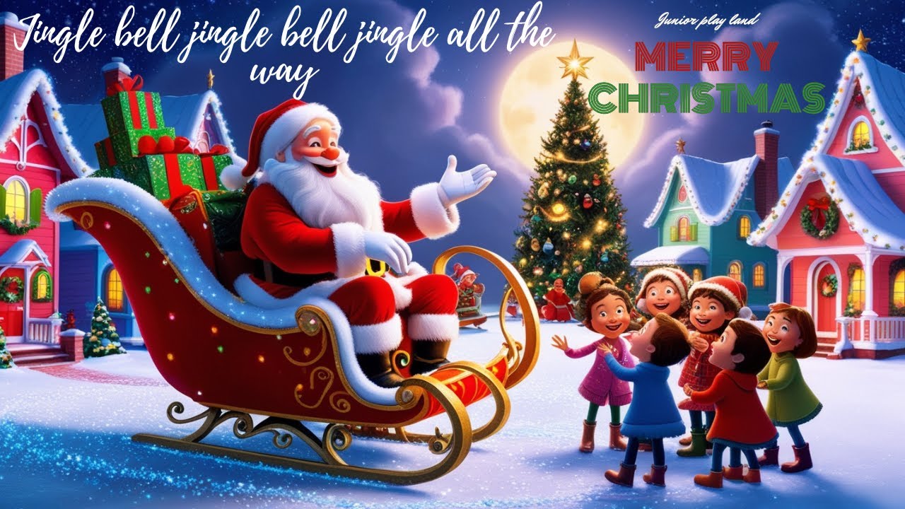 Jingle Bell Jingle Bell Jingle All The Way!! | Christmas Song | Fun ...