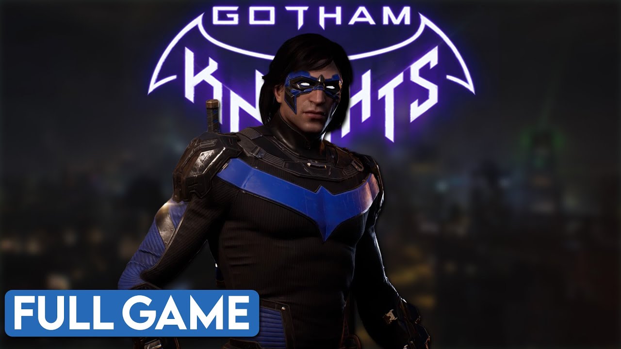Gotham Knights (Nightwing) - Full Game (No Commentary) Gameplay ...