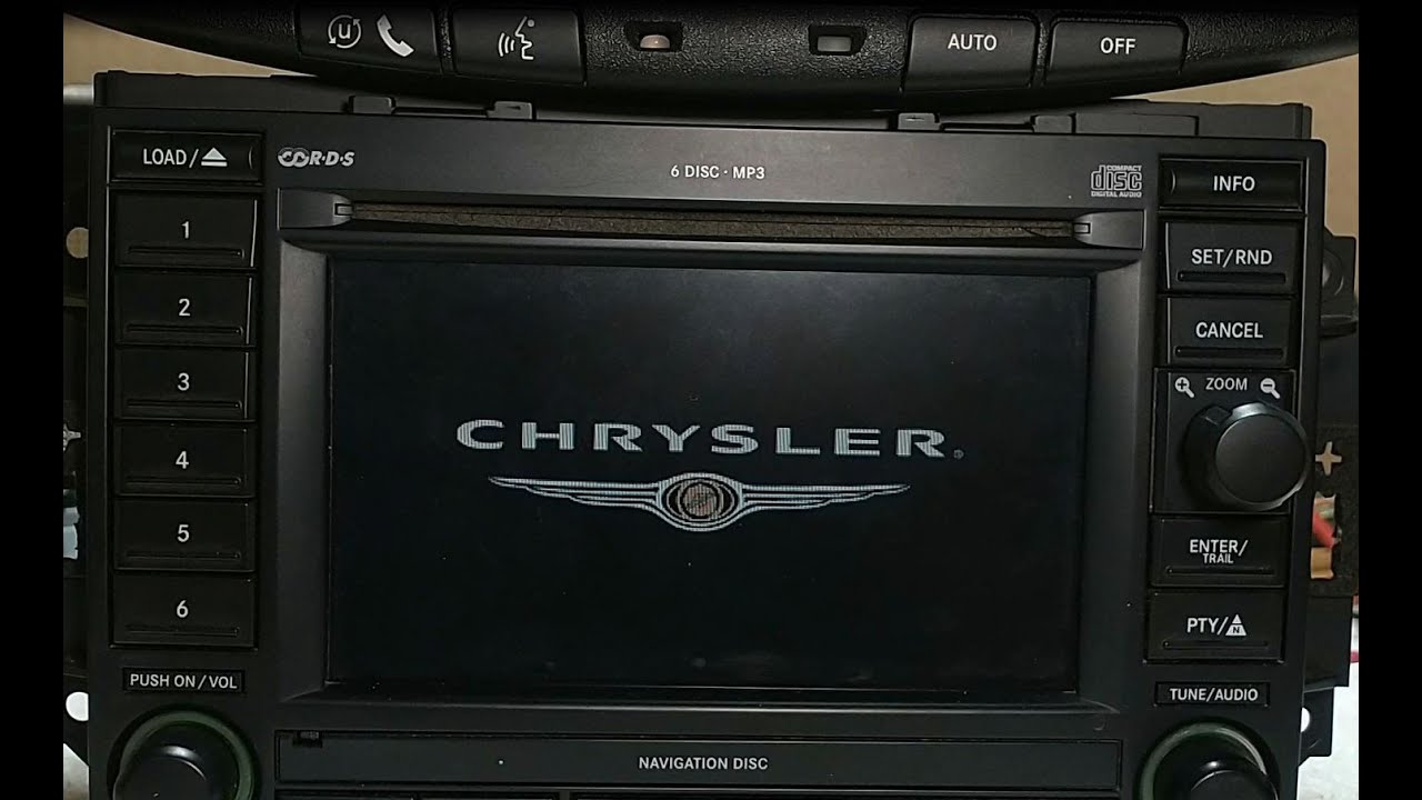Video 2 - Jeep Chrysler REC Radio Features and Peripheral Setup - YouTube