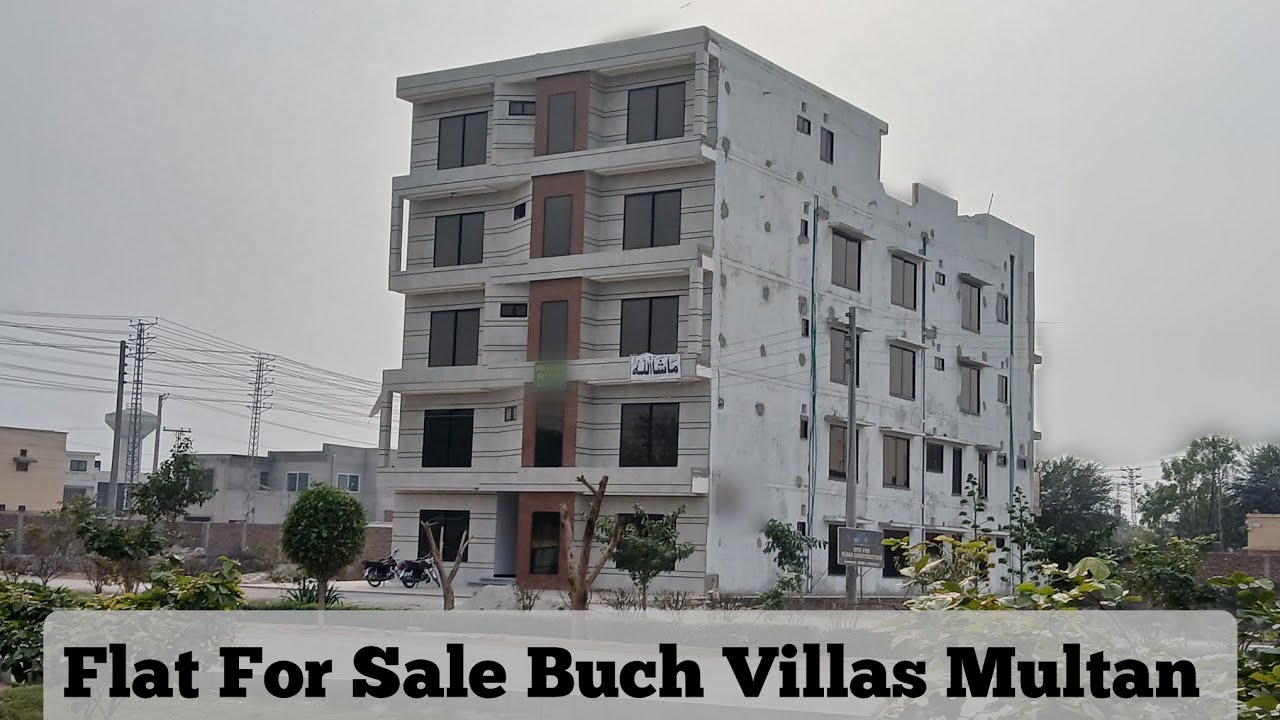 Apartment For Sale#Buch Villas Multan - YouTube