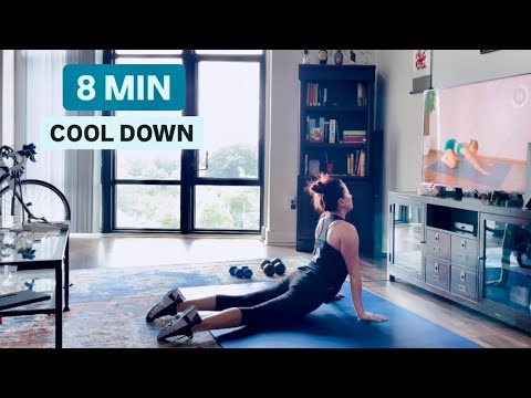 8 MIN FULL BODY COOL DOWN & STRETCH - YouTube
