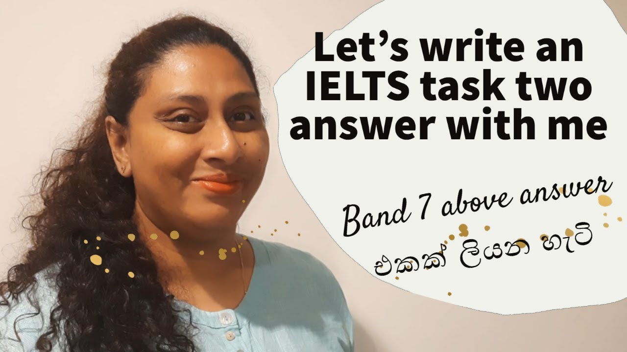 IELTS writing - YouTube