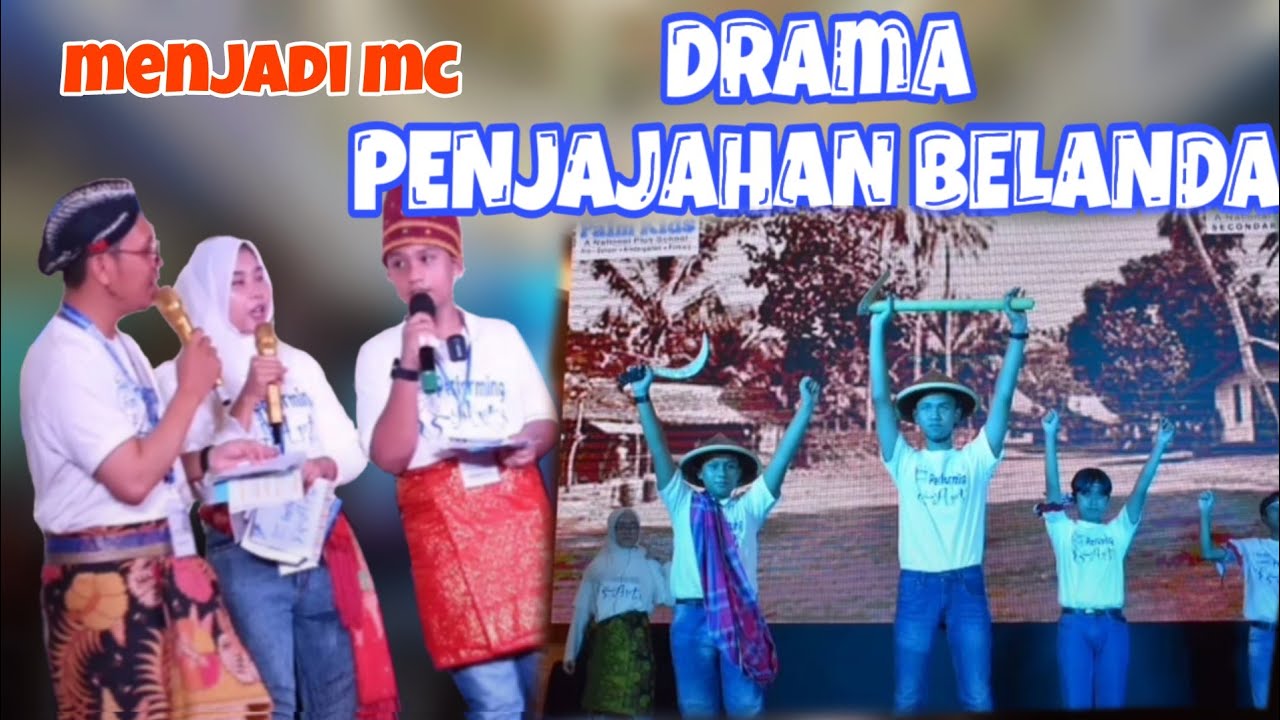 DRAMA PENJAJAHAN BELANDA,SD SMP,PALM KIDS PALEMBANG - YouTube