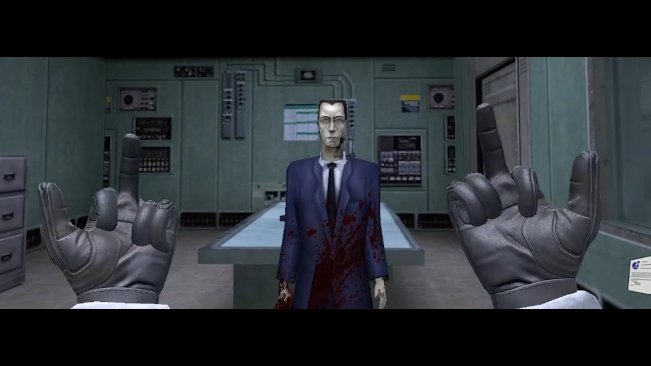 gman is scared of my middle finger but survives a nuke 2 inches away ...