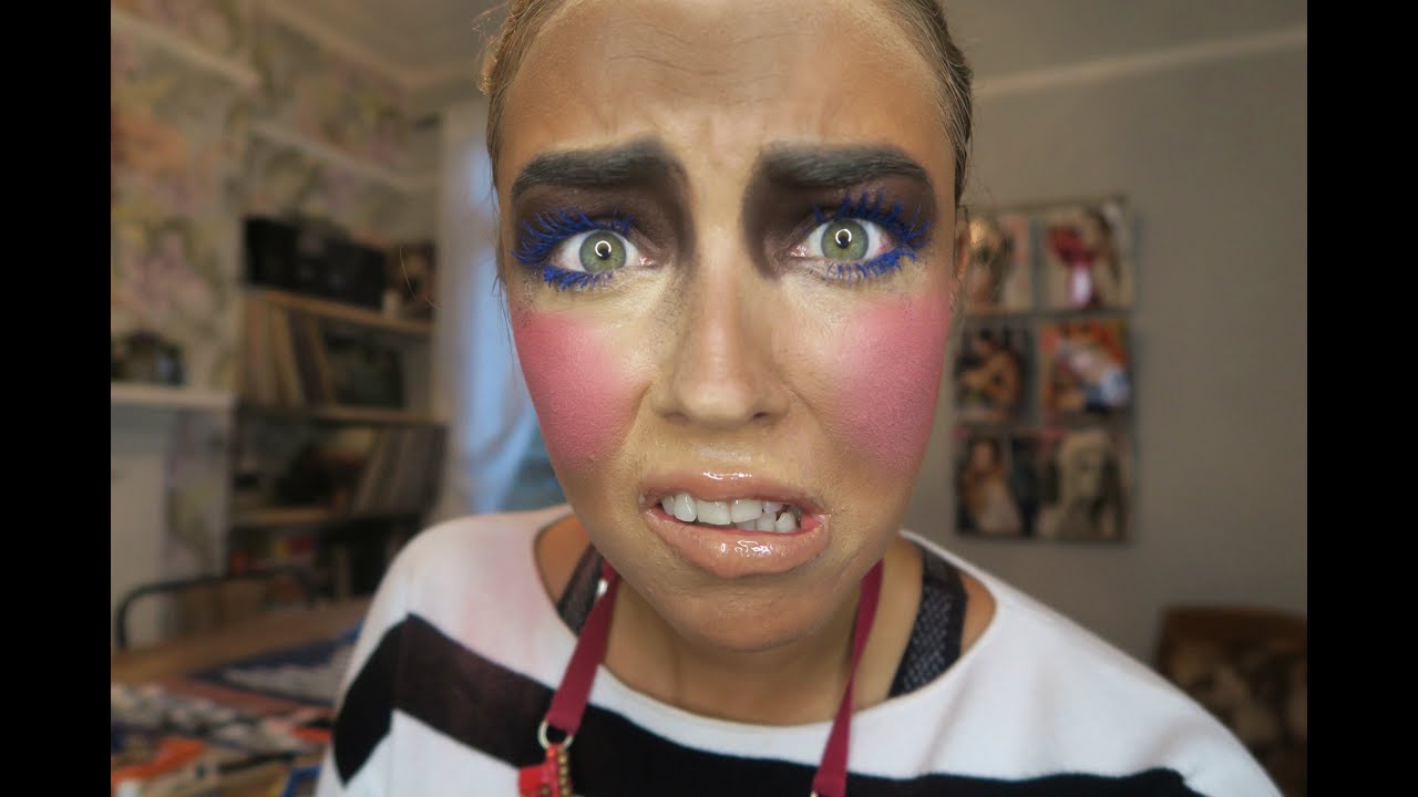100 layers of make up - YouTube