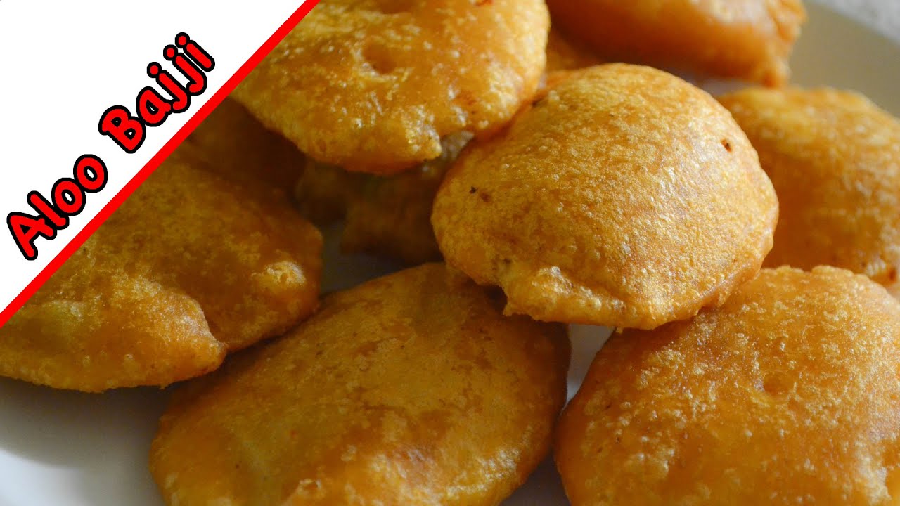 Rainy Season Special Aloo Bajji Recipe - How To make Aalu Bajji Potato ...