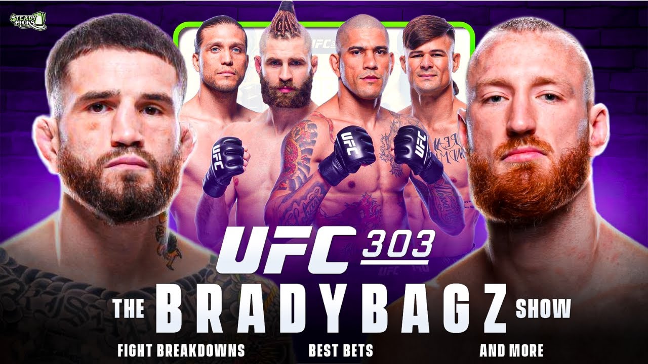 UFC 303 Full Card Best Bets with Sean Brady & Joe Pyfer | Pereira v ...