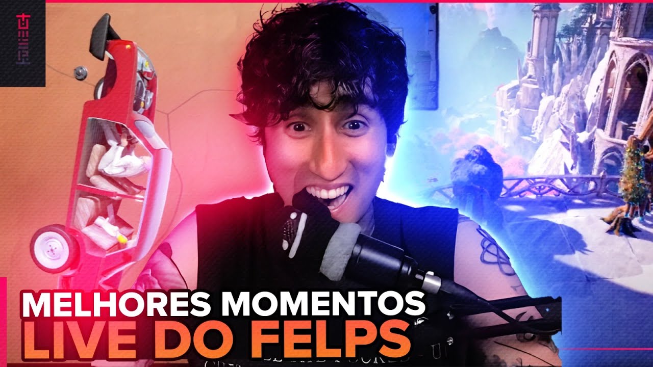 MELHORES MOMENTOS DA LIVE DO FELPS - YouTube