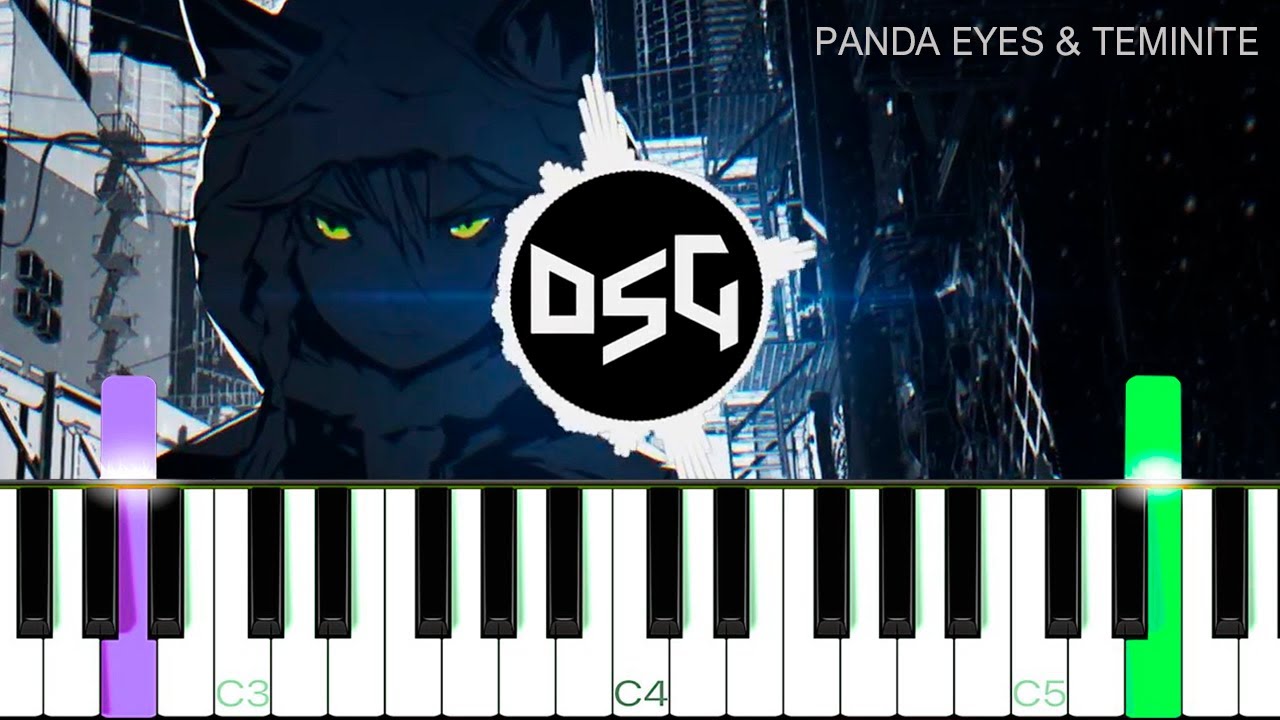 Highscore - Panda Eyes & Teminite [Easy Piano Tutorial] | SHEET MUSIC ...