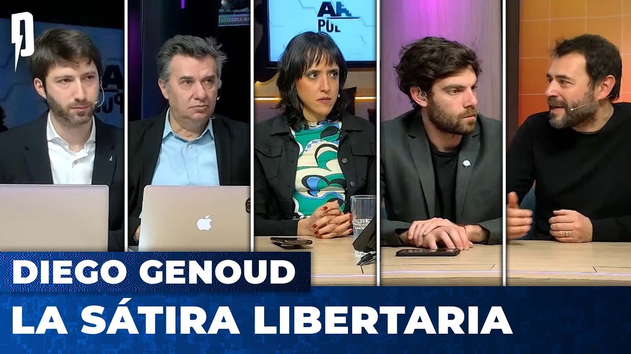 LA SÁTIRA LIBERTARIA | Diego Genoud en Argentina Política - YouTube