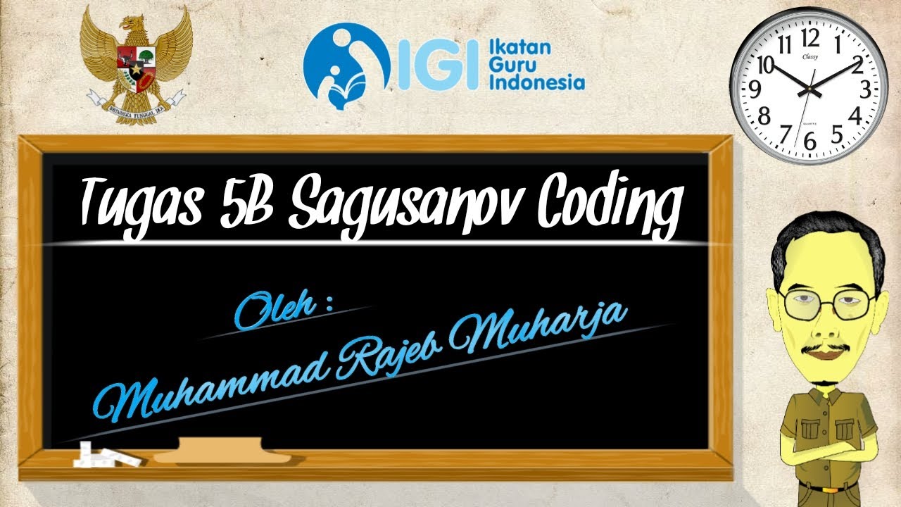 Sagusanov Coding Penggunaan If Pada Brackets Tugas 5b Youtube