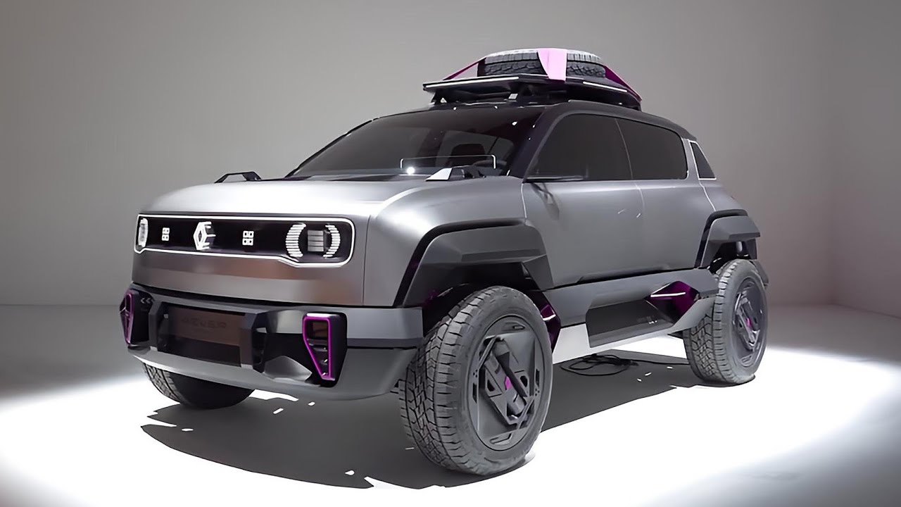 New Renault 4Ever Trophy Concept SUV - First Look - YouTube