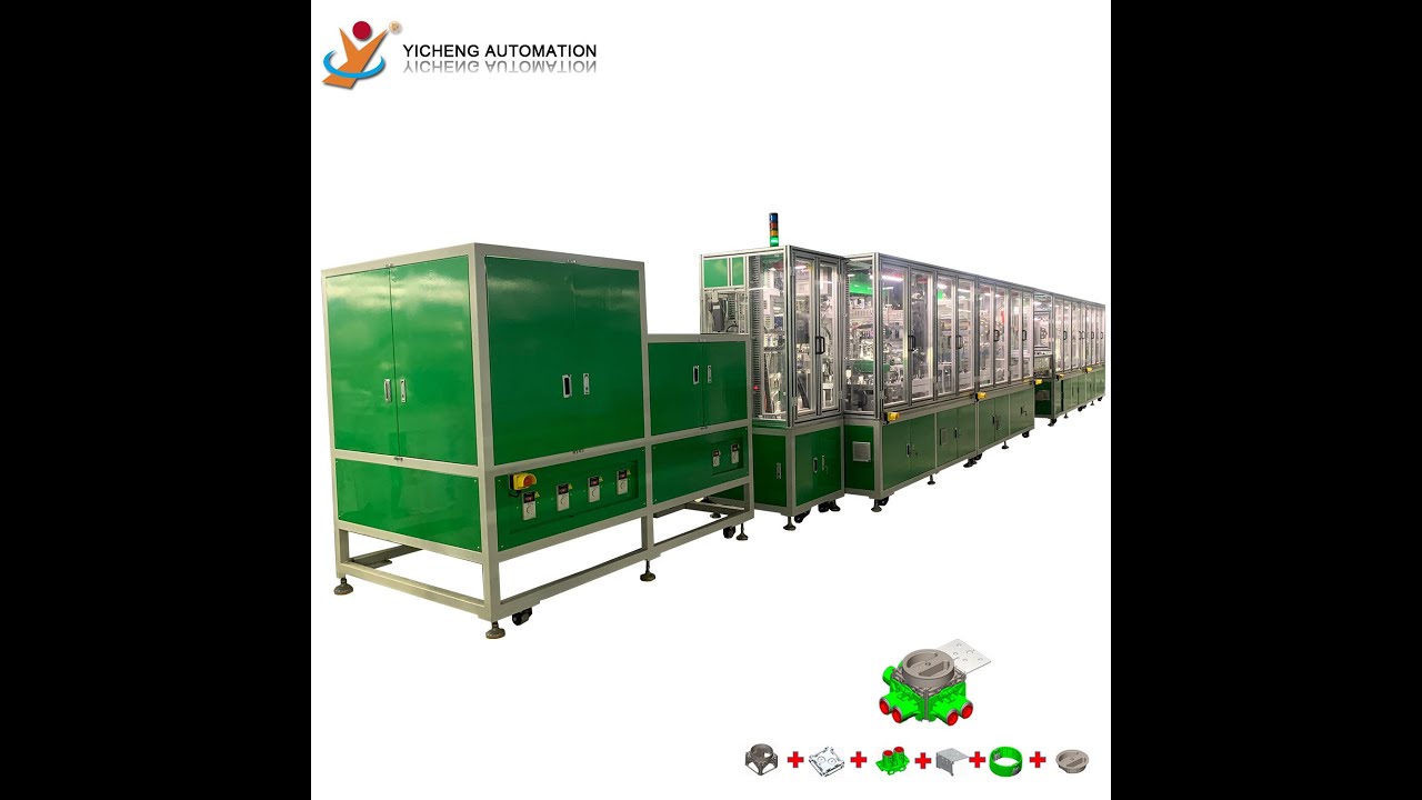 Efficient Junction Box Assembly Line by Yicheng Automation | #schneider ...