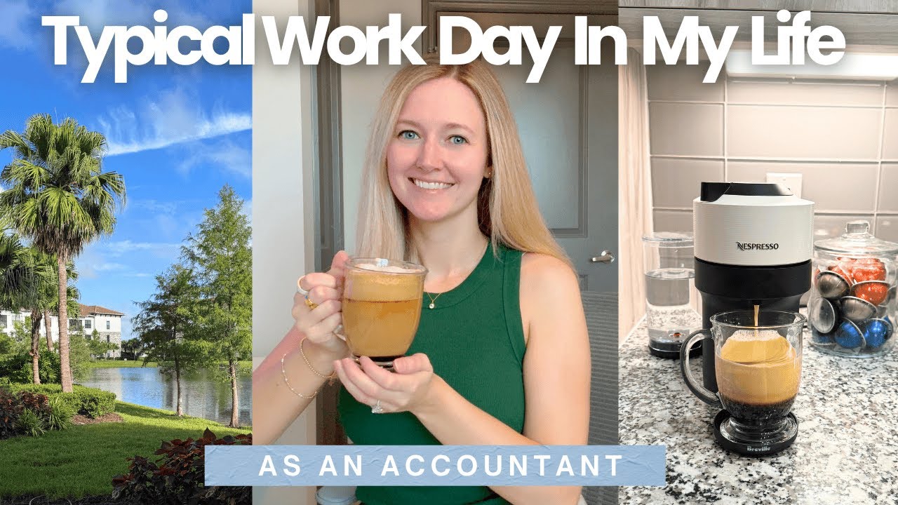 Typical Work Day in my Life as an Accountant - YouTube