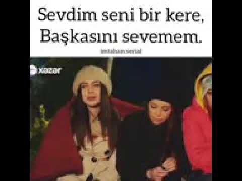 Sevdim seni bir kere👦 perviz