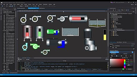 SCADA-HMI BY WPF(C#) - YouTube