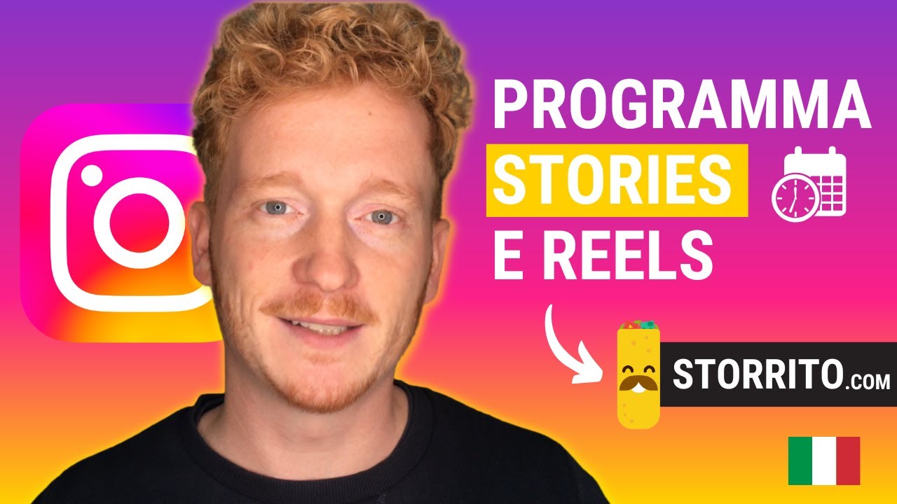 Programmare le Storie o i Reel di Instagram (100% di inserimento automatico) - YouTube