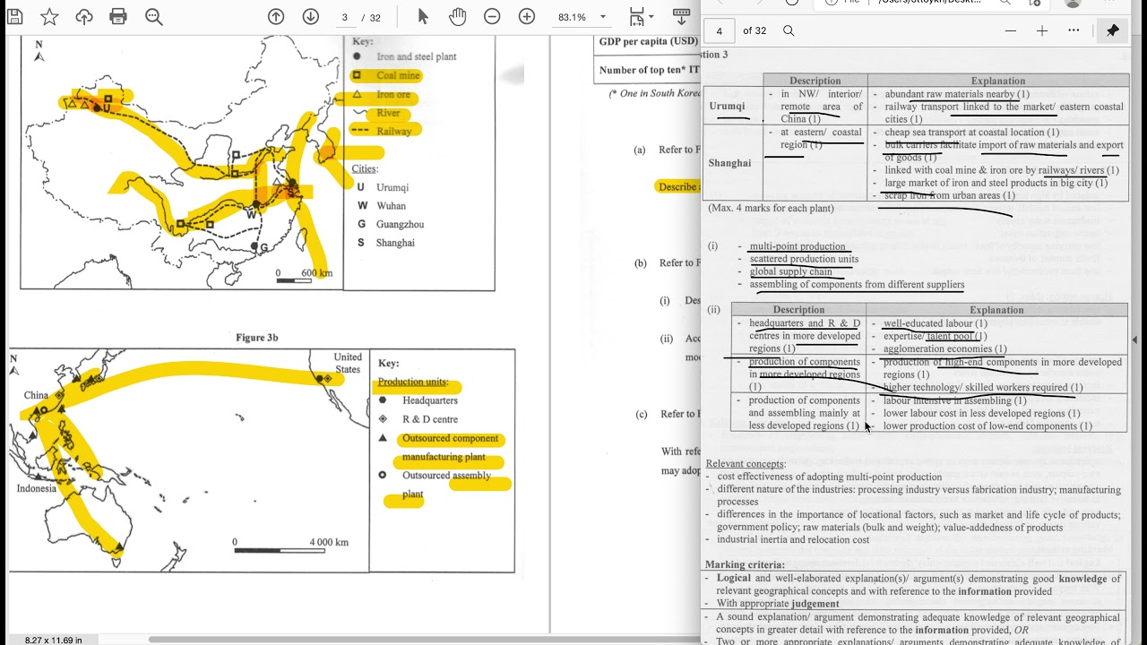【2020 DSE】Geography Paper 1 Ch.3 DBQ Full Explanation - YouTube