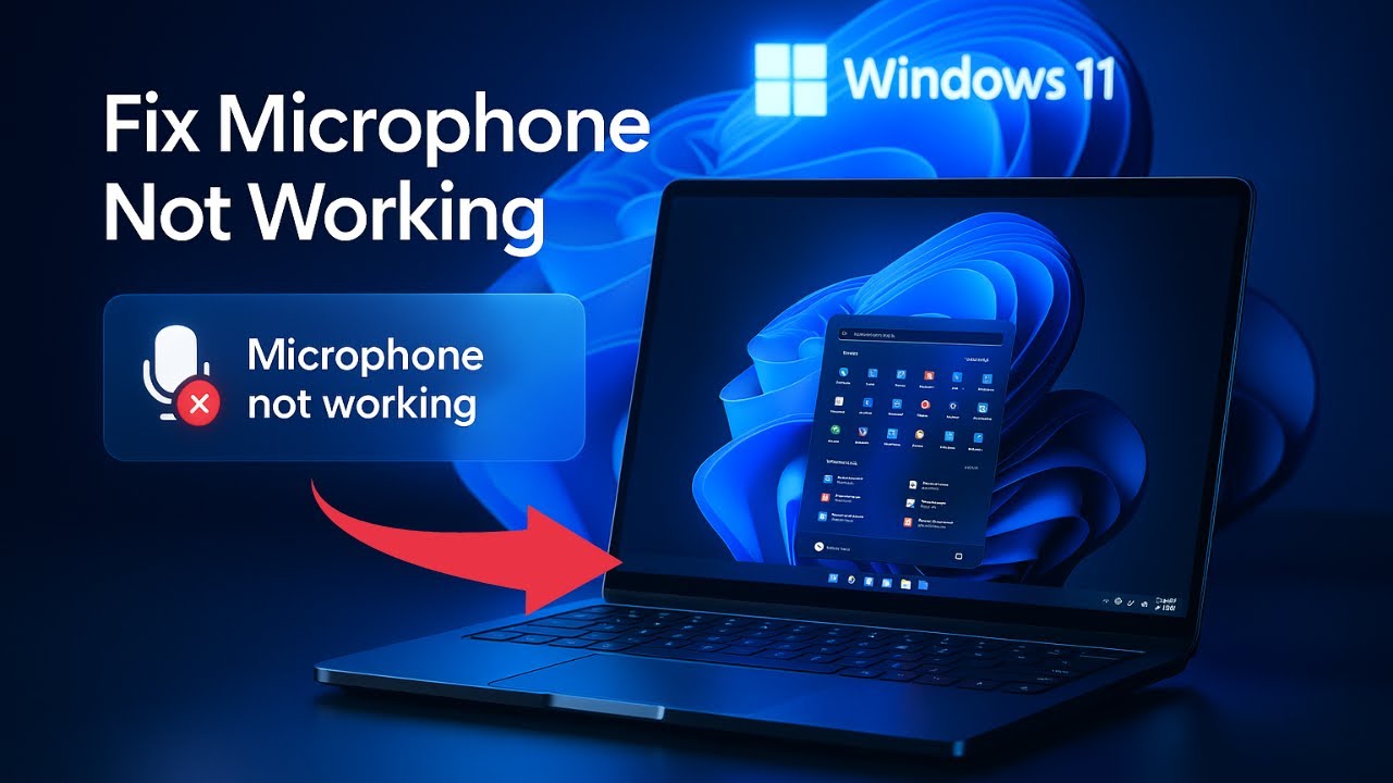How To Fix Windows 11 Microphone Not Working ( 5 Ways in 2 Minutes ...
