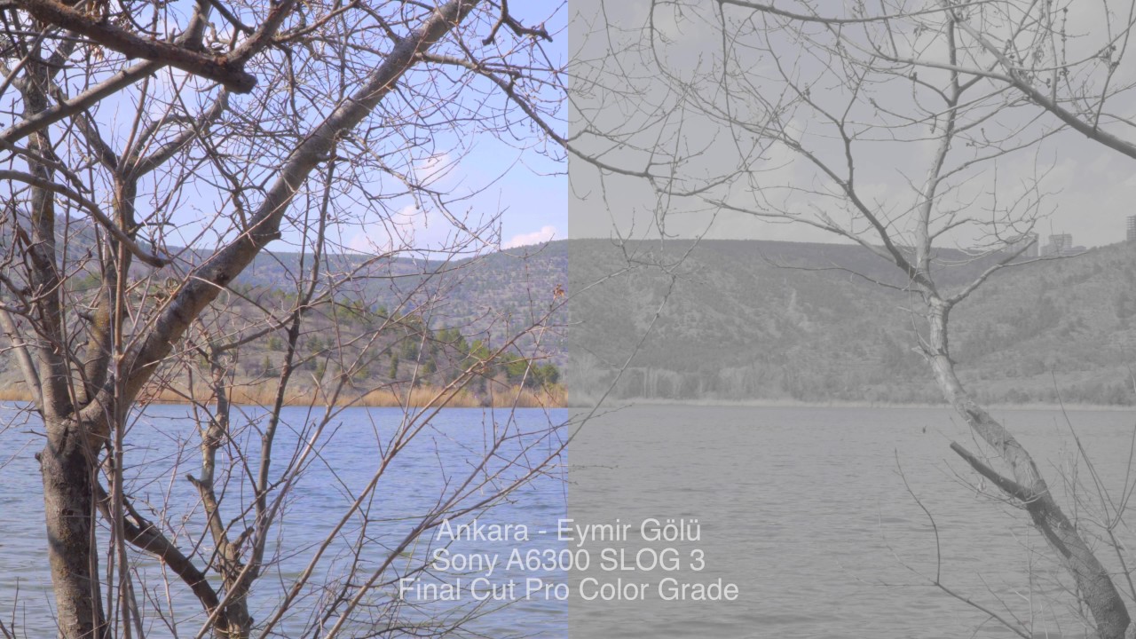 Sony A6300 SLOG 3 Color Grade - YouTube