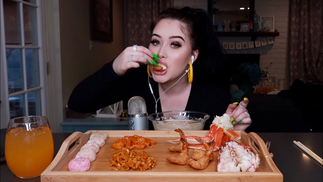 I Tried The Most Popular ASMR Foods - YouTube