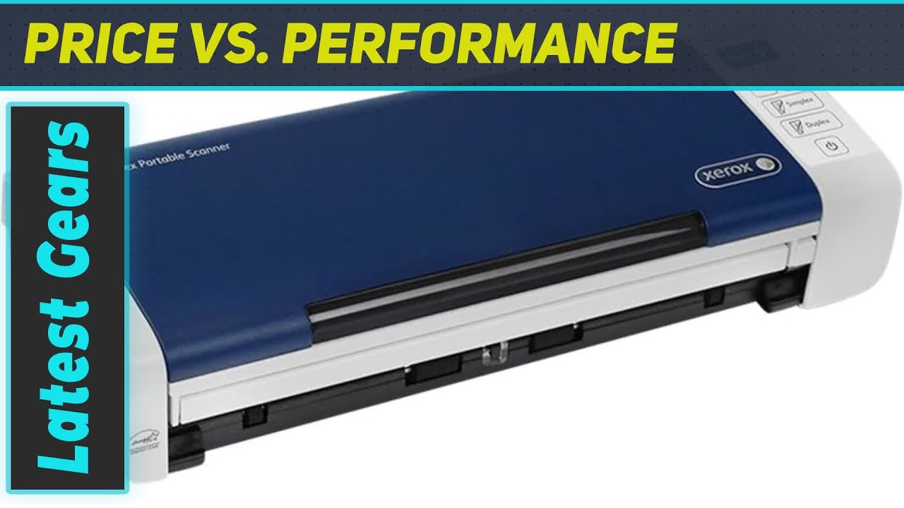 Xerox Duplex Portable Scanner: Top Portable Scanner? - YouTube