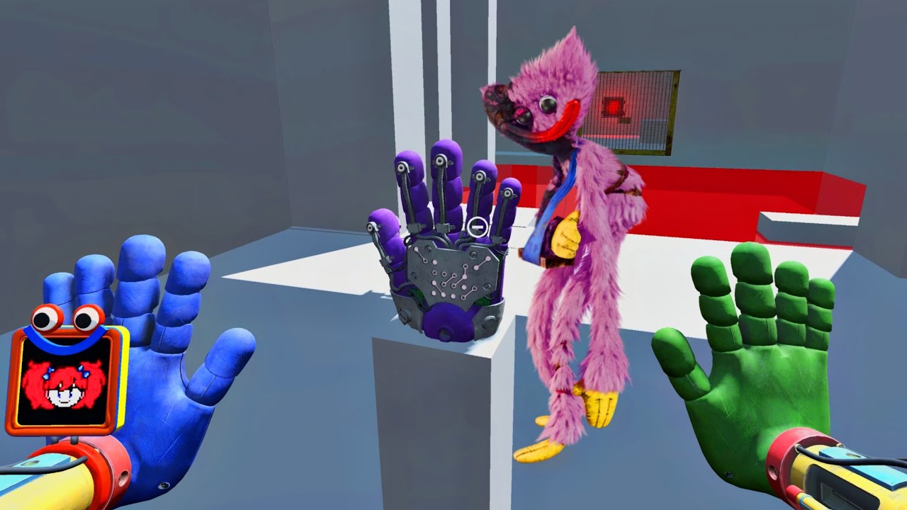 POPPY PLAYTIME in GODOT 5.1! 🚀 FULL GrabPack Puzzles + Gameplay Reveal ...