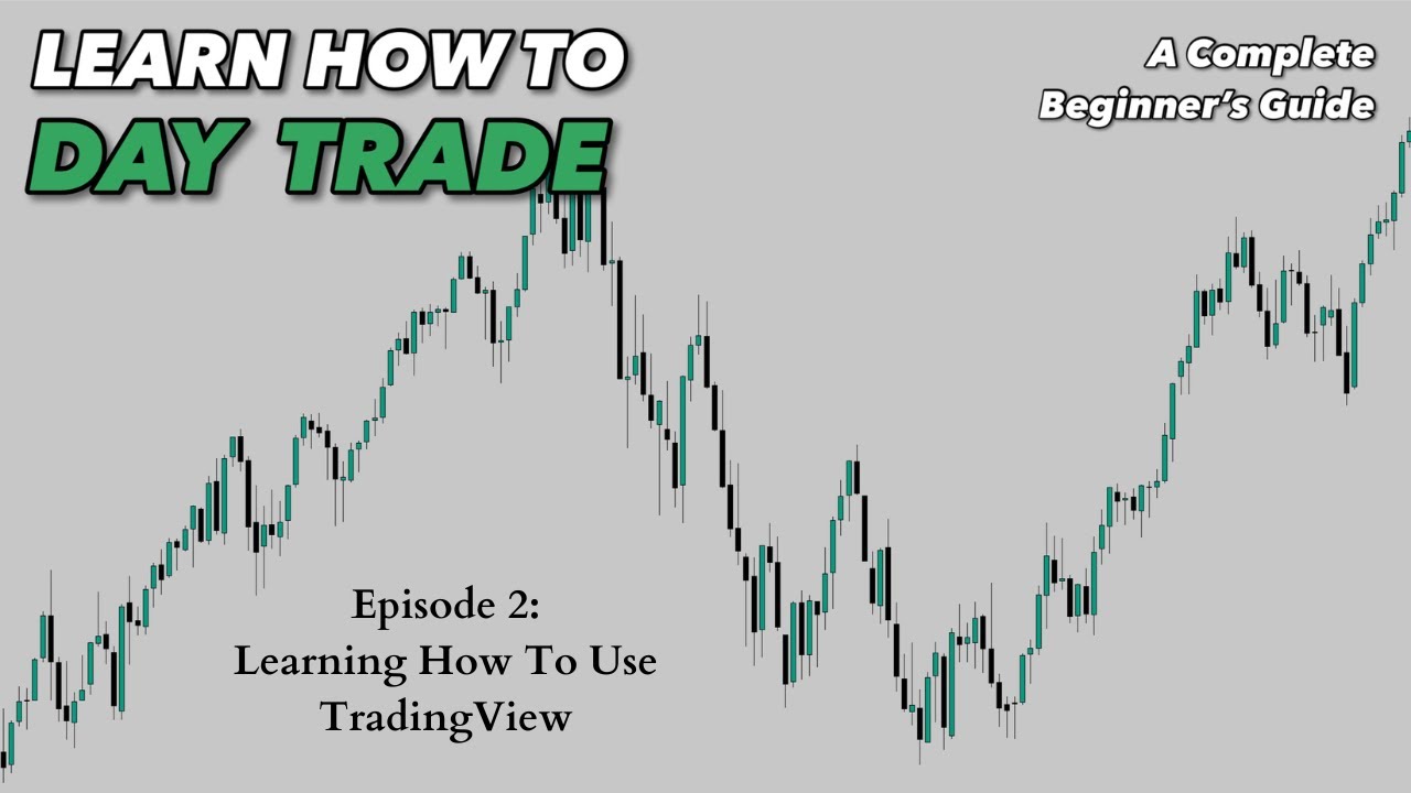 Learn How To Day Trade (Episode 2) - Learning How To Use TradingView ...
