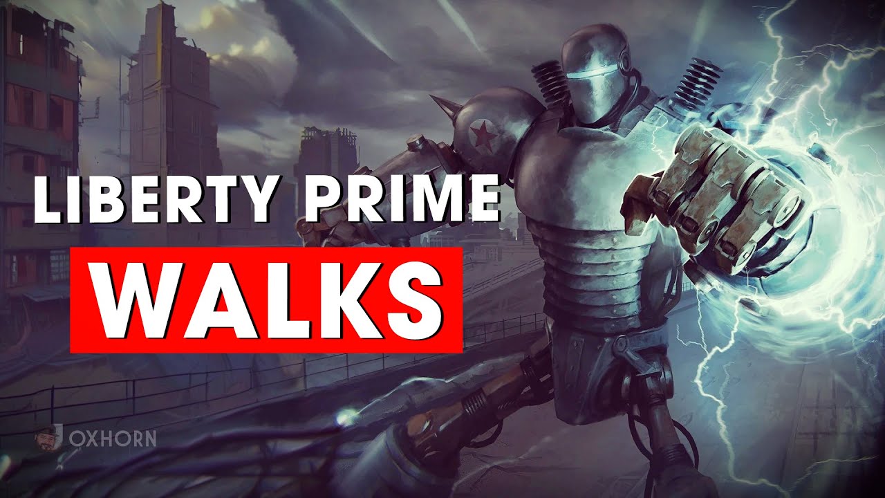 Liberty Prime Walks - The Story of Fallout 4 Part 56 - YouTube