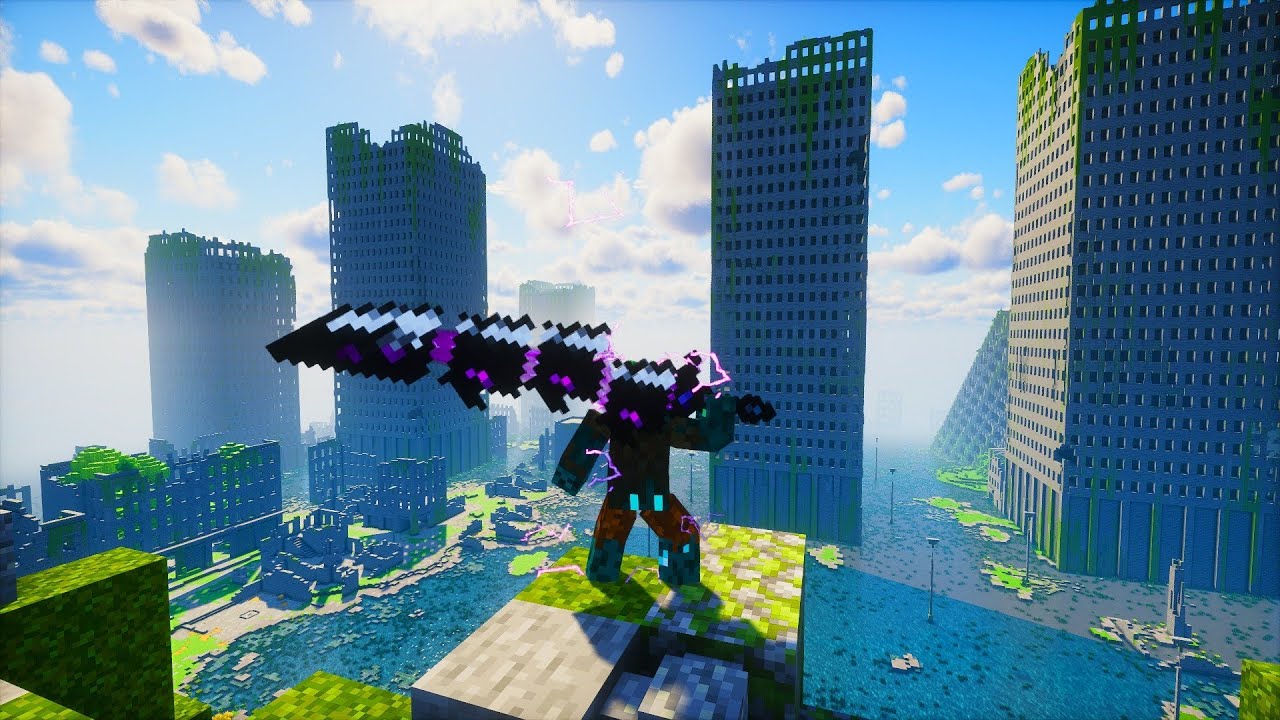 Annoying Villager Blue Demon TAKES OVER Minecraft Epic Fight - YouTube